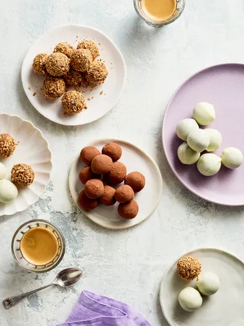 Trio of truffles