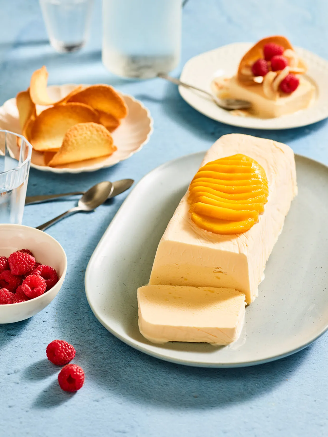 Mango Ice Cream Terrine With Coconut Wafers Recipe - Miele NZ