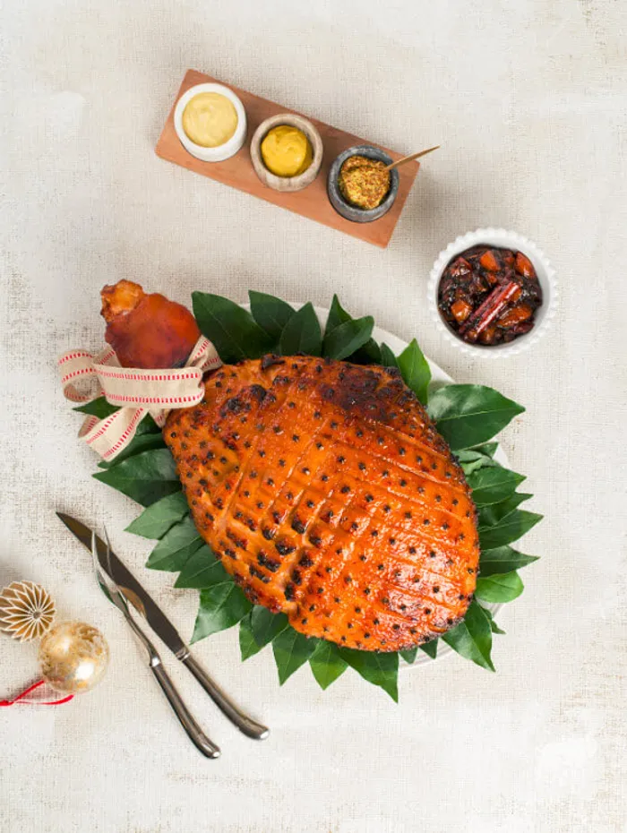Christmas ham