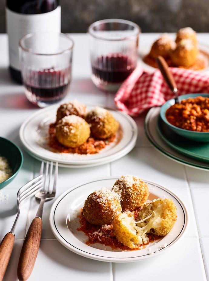 Mozzarella Arancini Recipe - Miele AU