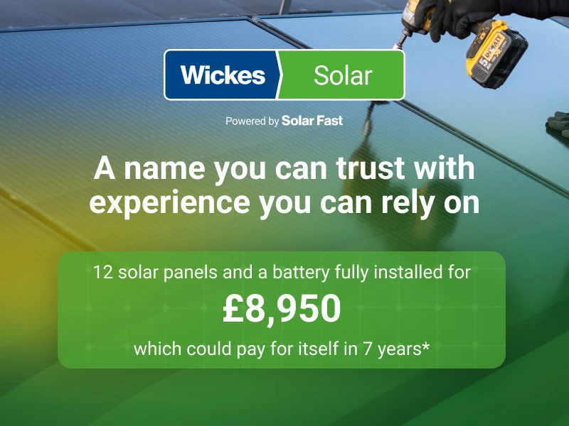 Free Solar Panel Quote | Wickes Solar