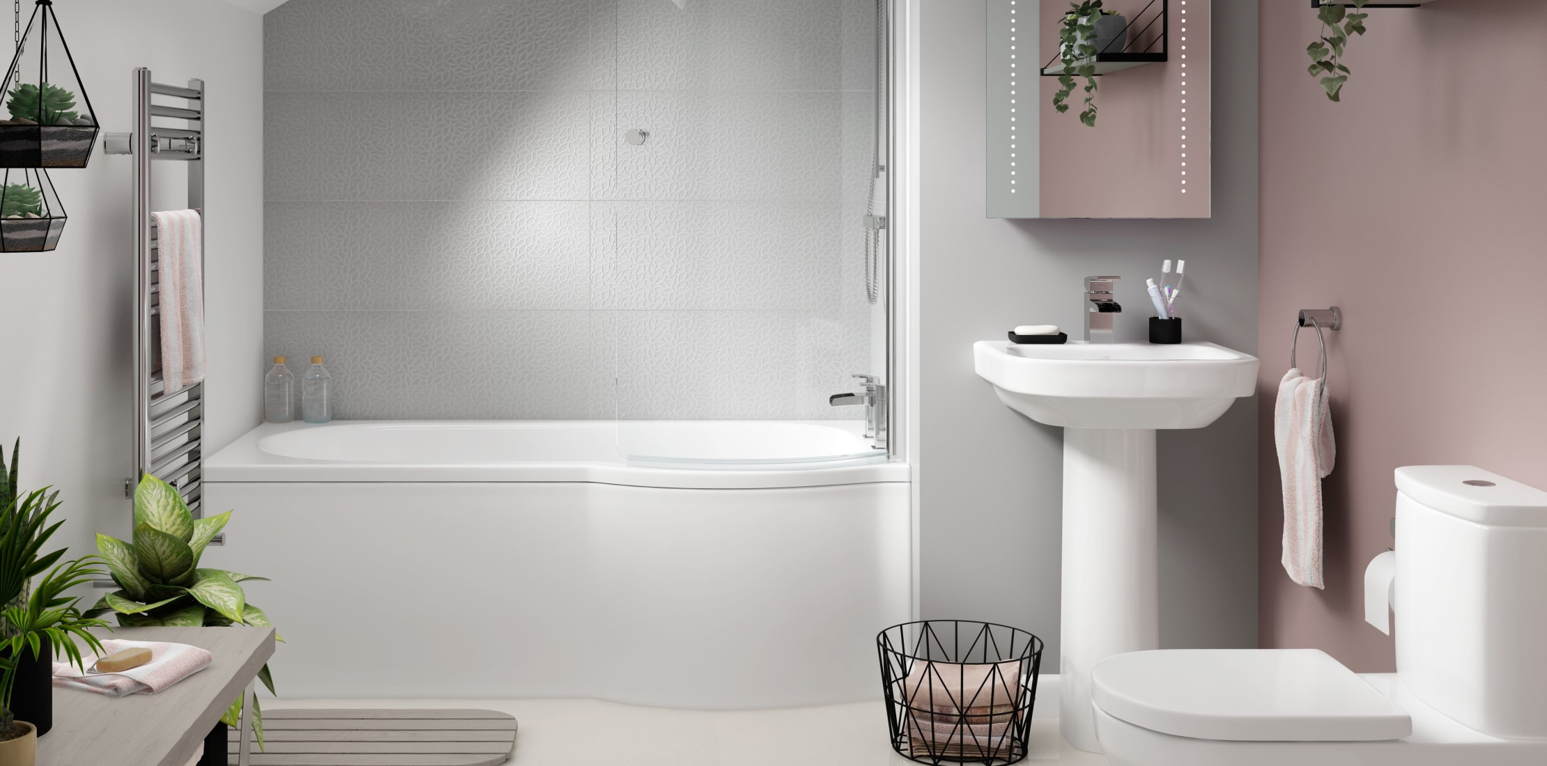 Phoenix Bathroom Suite | Wickes
