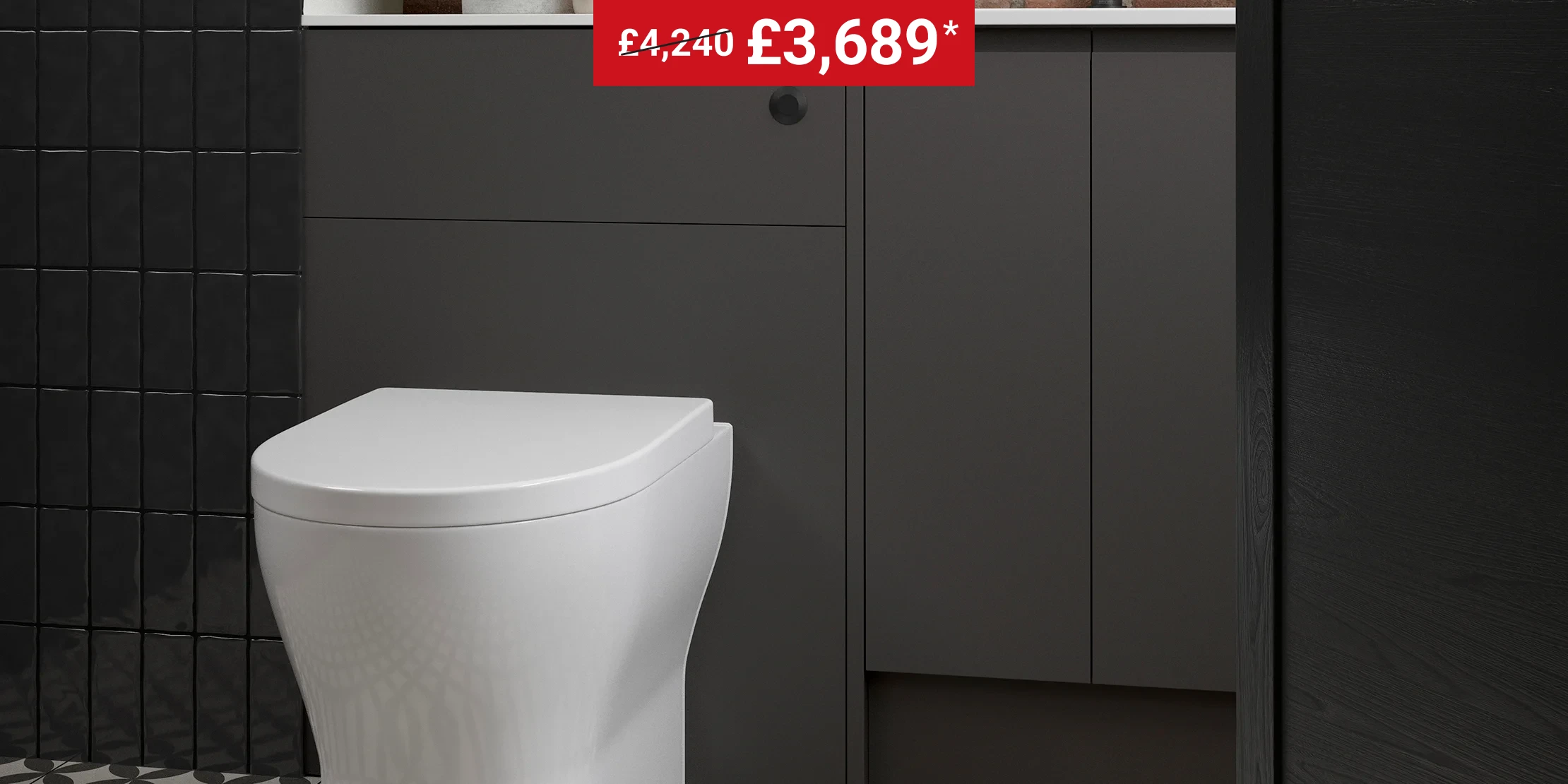Brick Lane | Wickes Bespoke Bathrooms | Wickes.co.uk | Wickes.co.uk