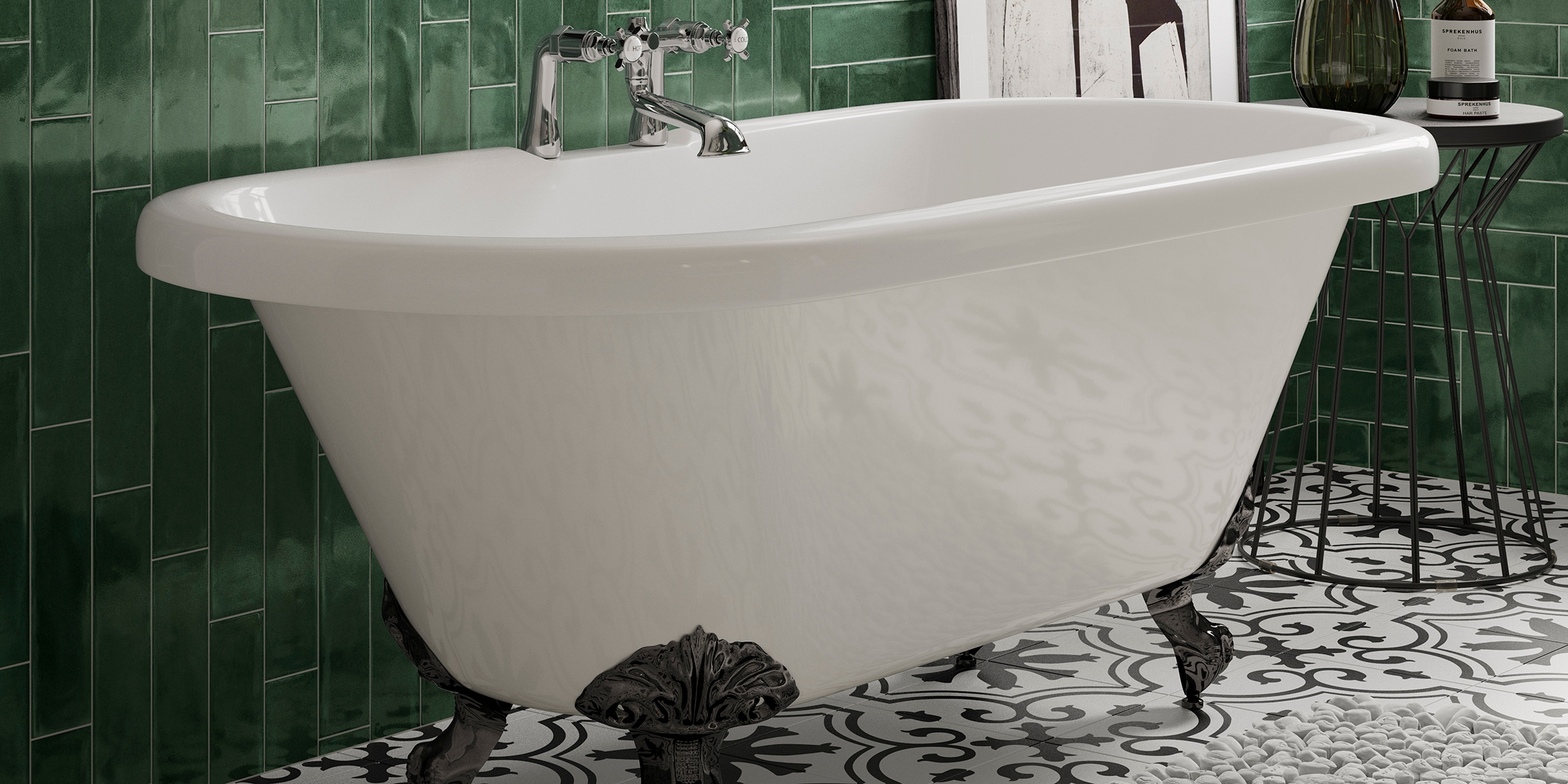 Serpentine | Wickes Bespoke Bathrooms | Wickes.co.uk | Wickes.co.uk