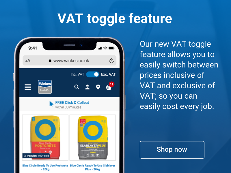 Improvements to TradePro | Wickes.co.uk