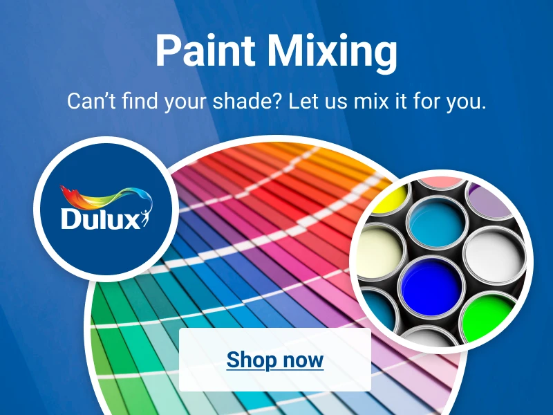 Paint mixing | Colour mixing service with Dulux | Wickes