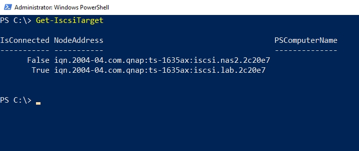 How to Use PowerShell to Discover iSCSI Target Information