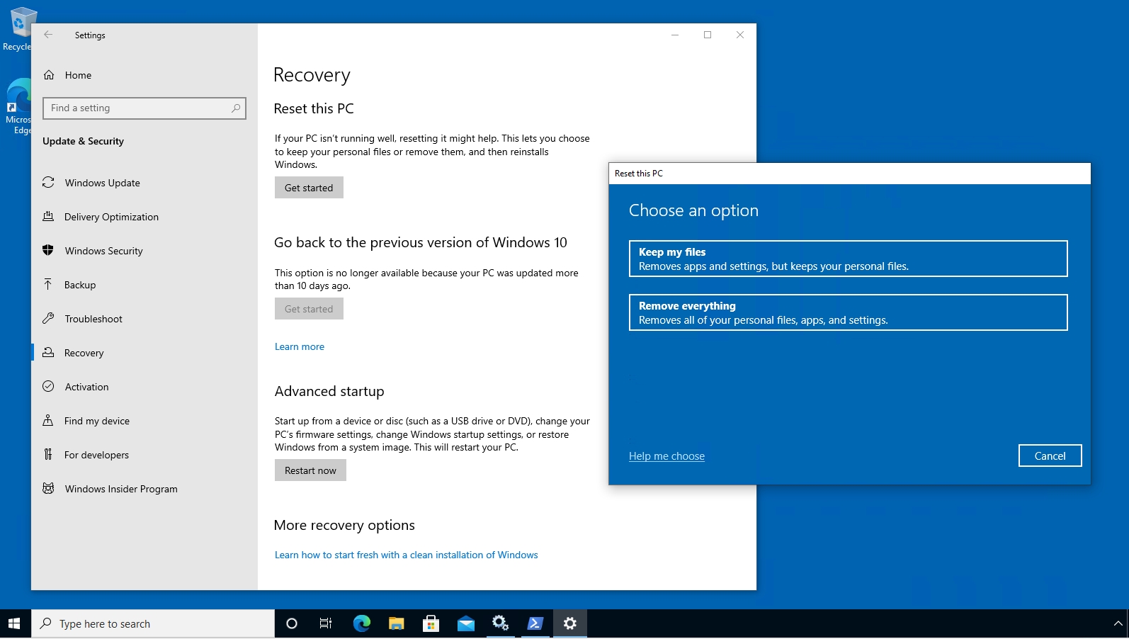 How to Reset Windows 10 on Decommissioned PCs and Remove All Data