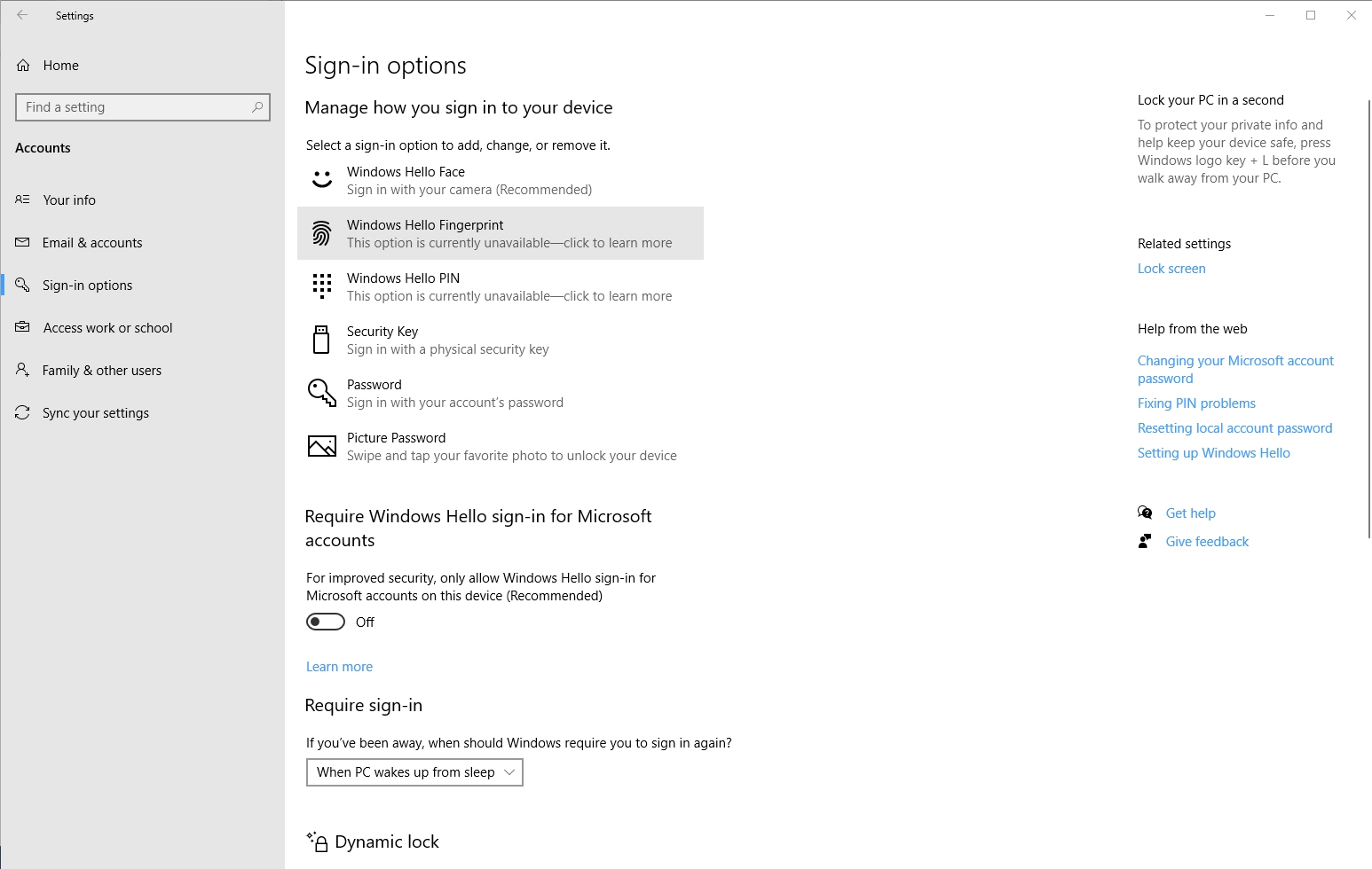 How to Configure Windows 10 Facial Recognition