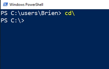 Use PowerShell to Navigate Windows Folder Structure