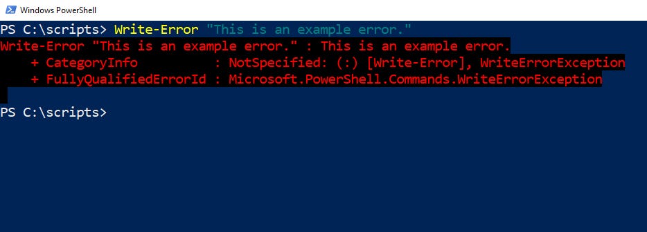 4 Cmdlets To Display Text on the PowerShell Console Screen 4 Cmdlets To Display Text on the PowerShell Console Screen
