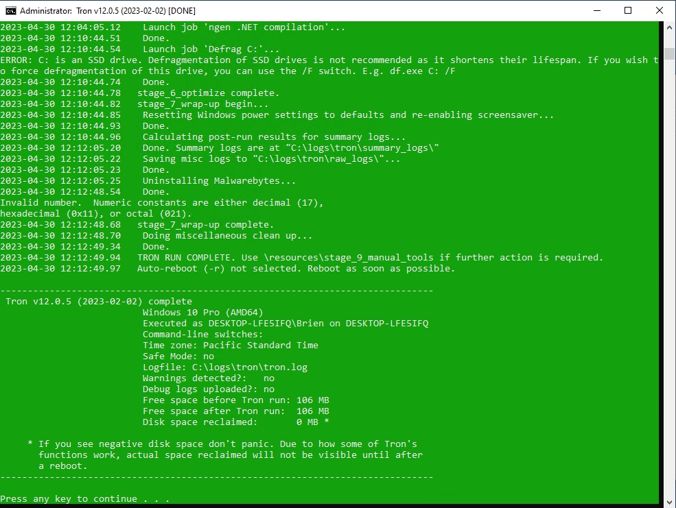 How To Run Tron Script to Remove Malware Infections