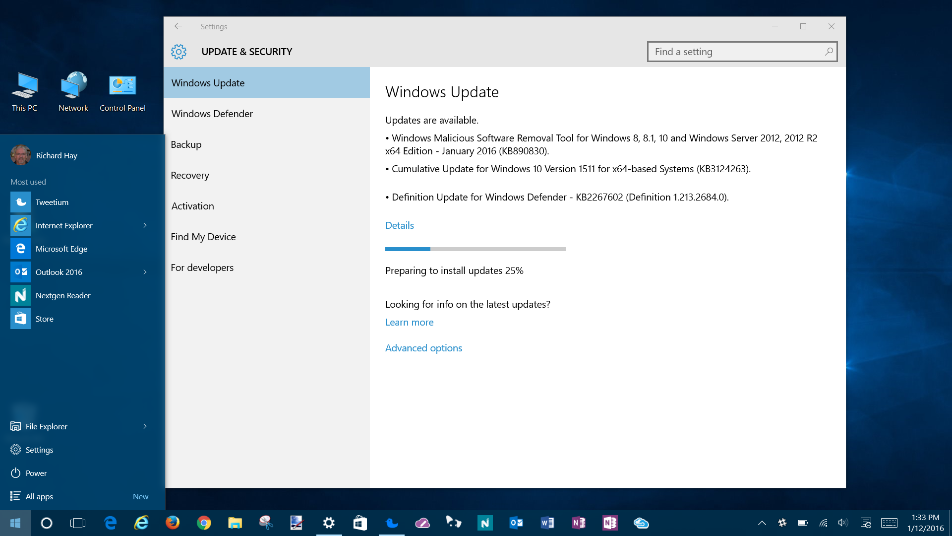 Windows 10 | January Cumulative Update Released for all users