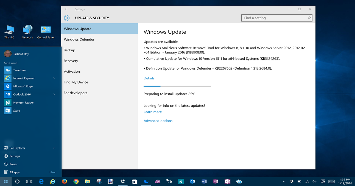 Windows 10 | January Cumulative Update Released for all users