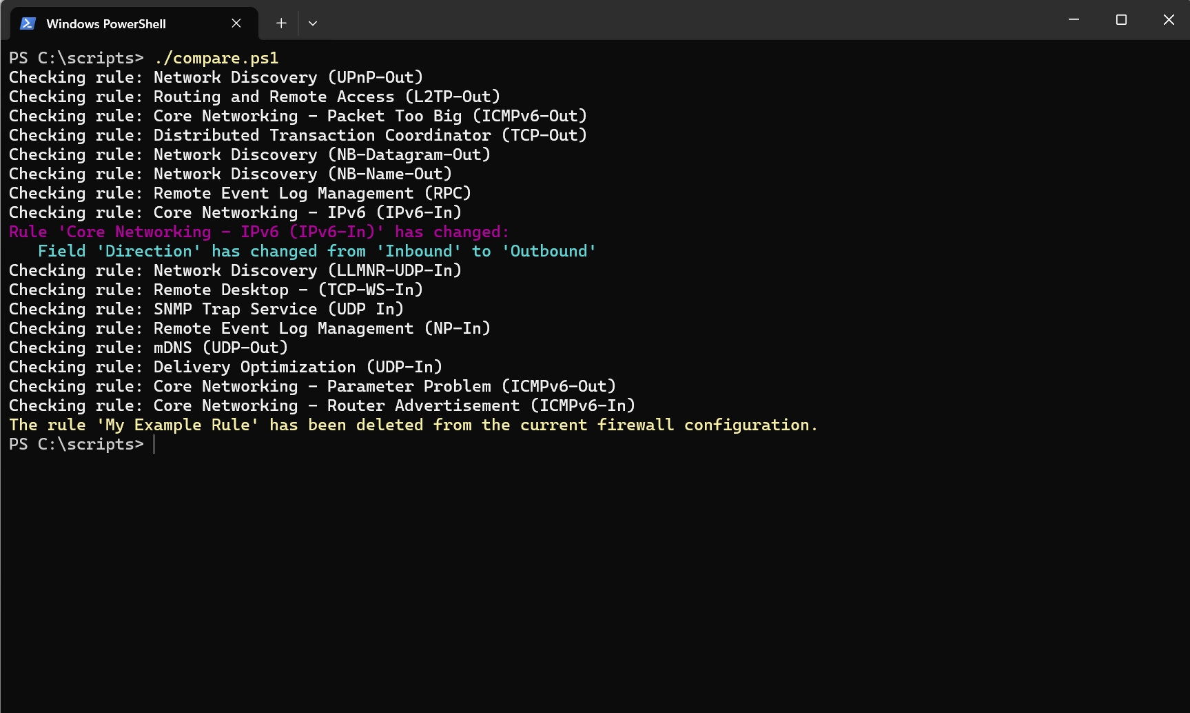 Managing Windows Firewall Rules with PowerShell, Part 3: Creating a ...
