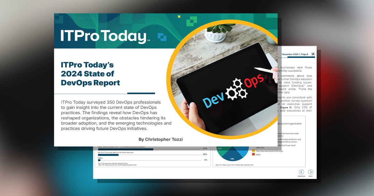 ITPro Today’s 2024 State of DevOps Report