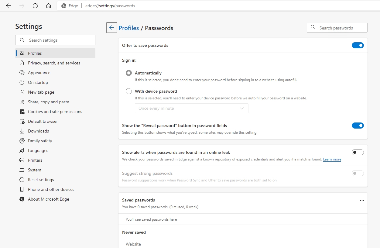 How to Use Microsoft Edge Password Monitor