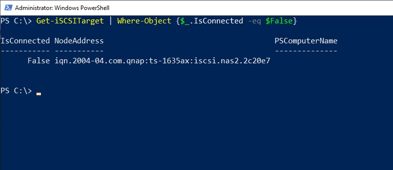 How to Use PowerShell to Discover iSCSI Target Information