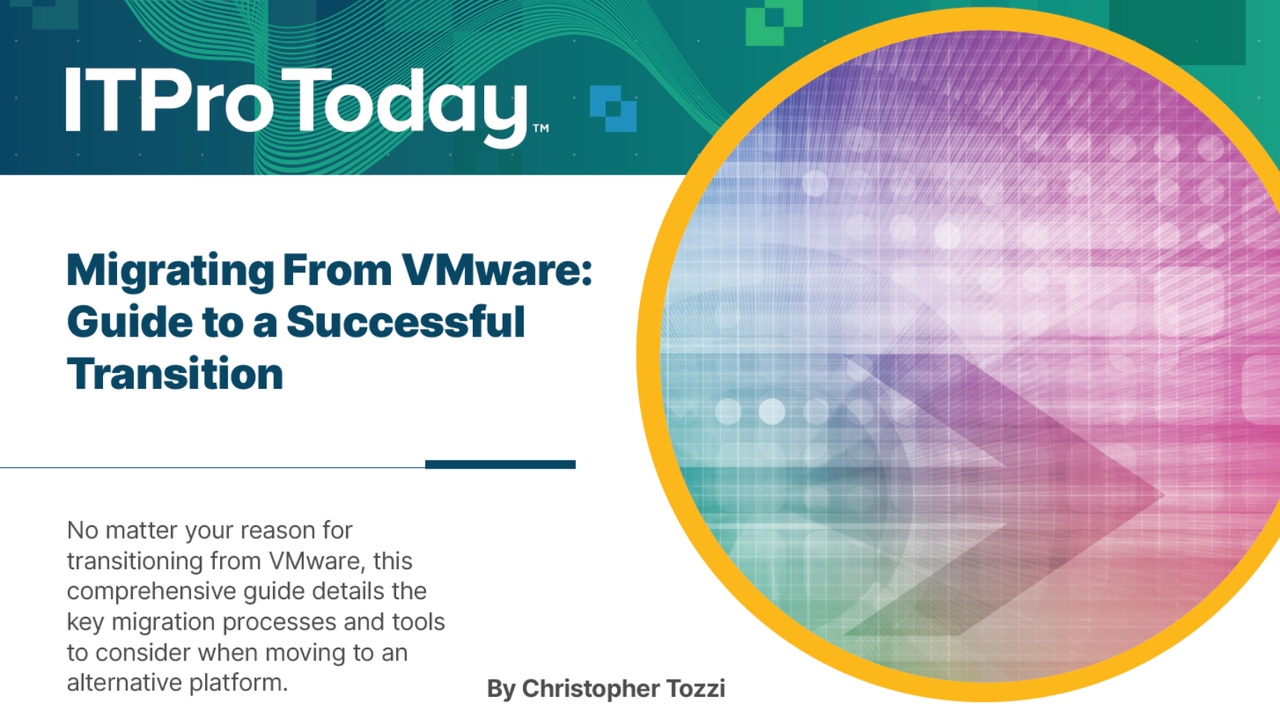 Migrating From Vmware Guide To A Successful Transition