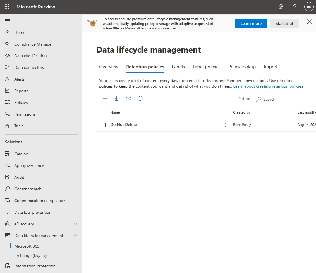 How To Set up a Retention Policy for Microsoft Teams Meetings