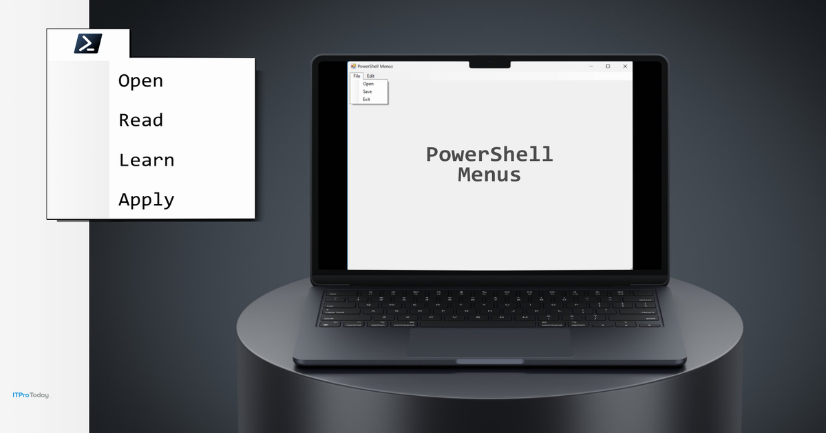 How To Create an Interactive PowerShell Menu