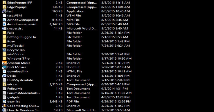 Having Fun with the Windows 10 Desktop