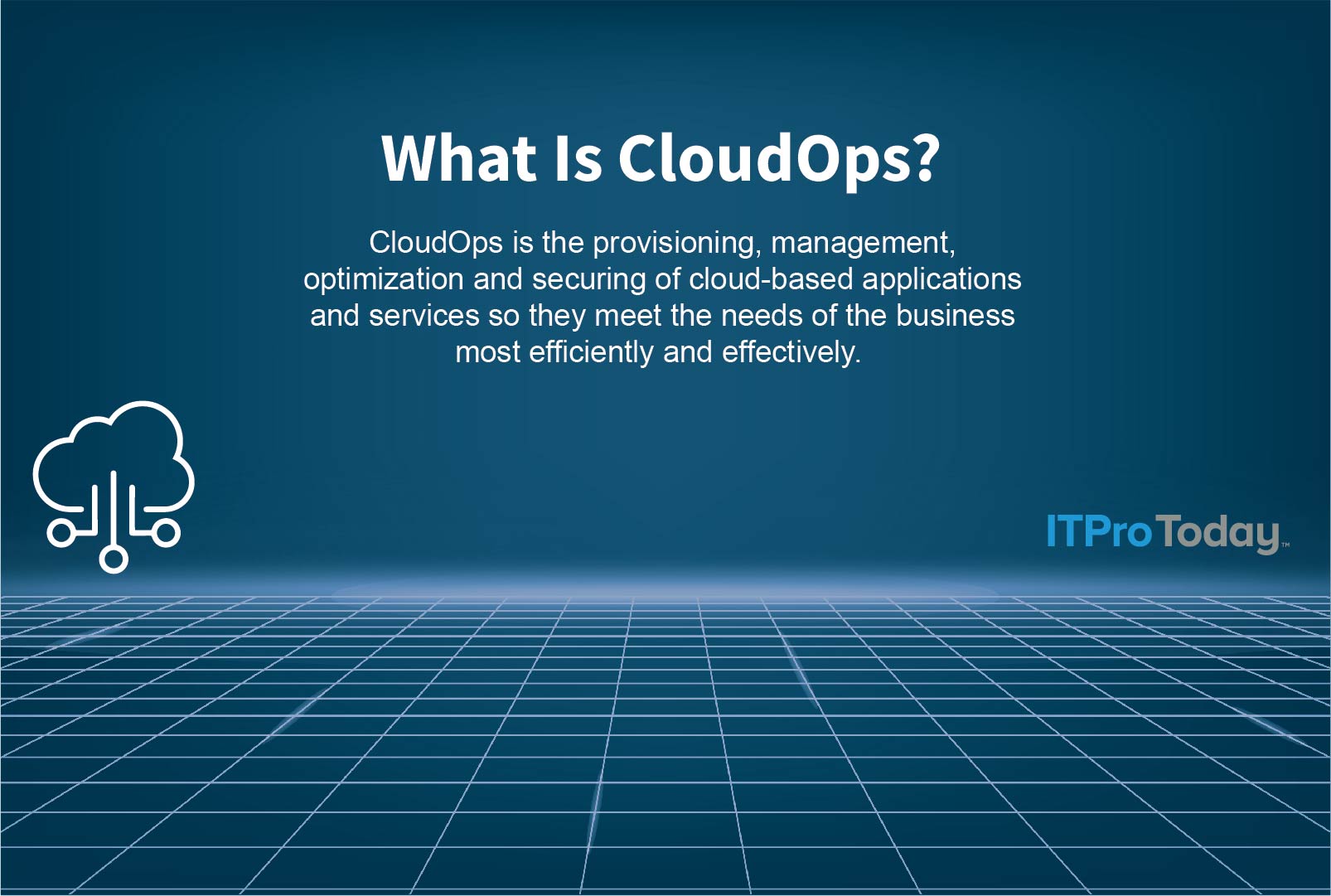 What Is CloudOps?