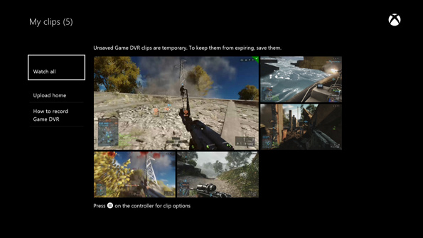 Xbox One: "Xbox, Record That"