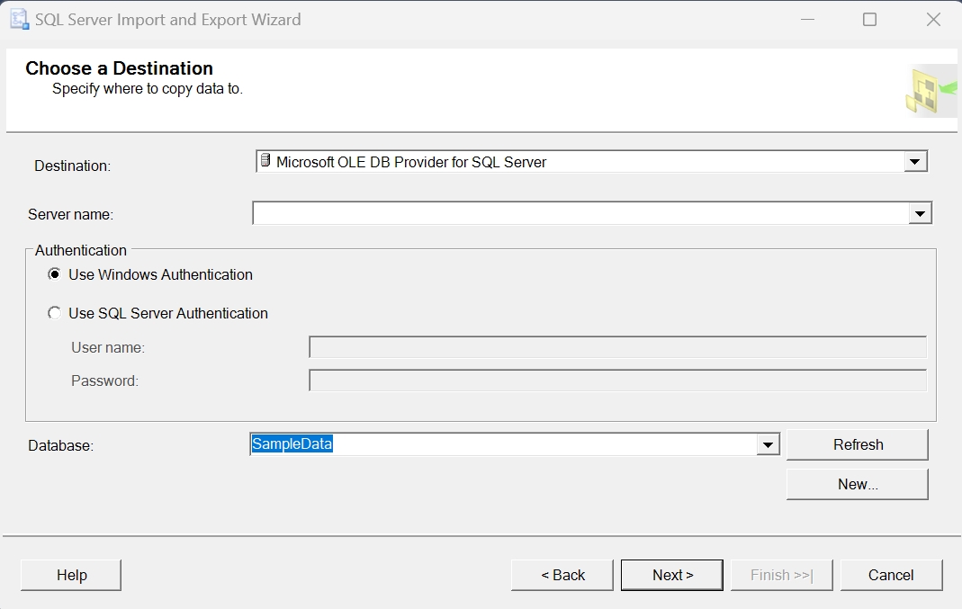 How to Migrate Data to a New SQL Server Database