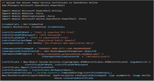 PowerShell for Office 365 and Hybrid