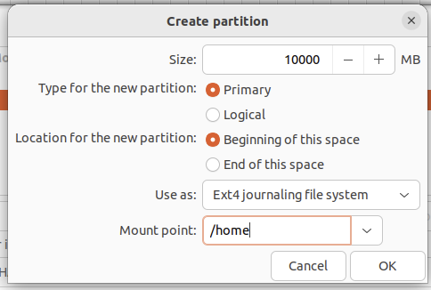 Simplify Linux Reinstallations with a Separate /home Partition