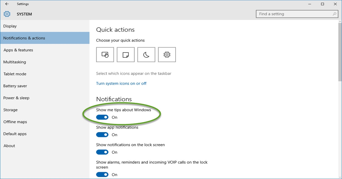 "Show Me Tips" Causing High CPU Utilization in Windows 10