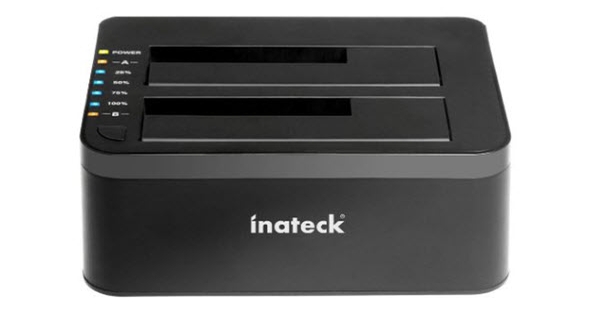 Product Review: Inateck Dual SATA Hard Drive Docking Station with Disk ...