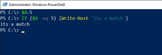 How To Use iIf Else Statements in Powershell