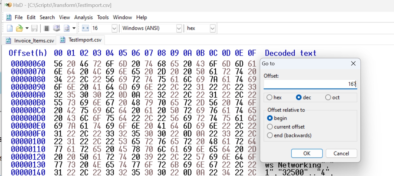 Guide to Decoding SQL Server Bulk Insert Error Files