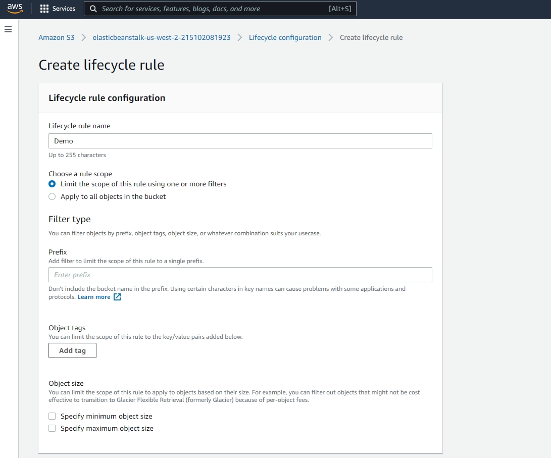 How To Create Data Lifecycle Management Rules for AWS S3, Part 2