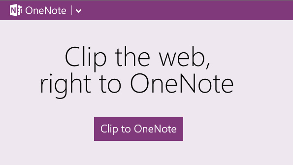 OneNote Clipper