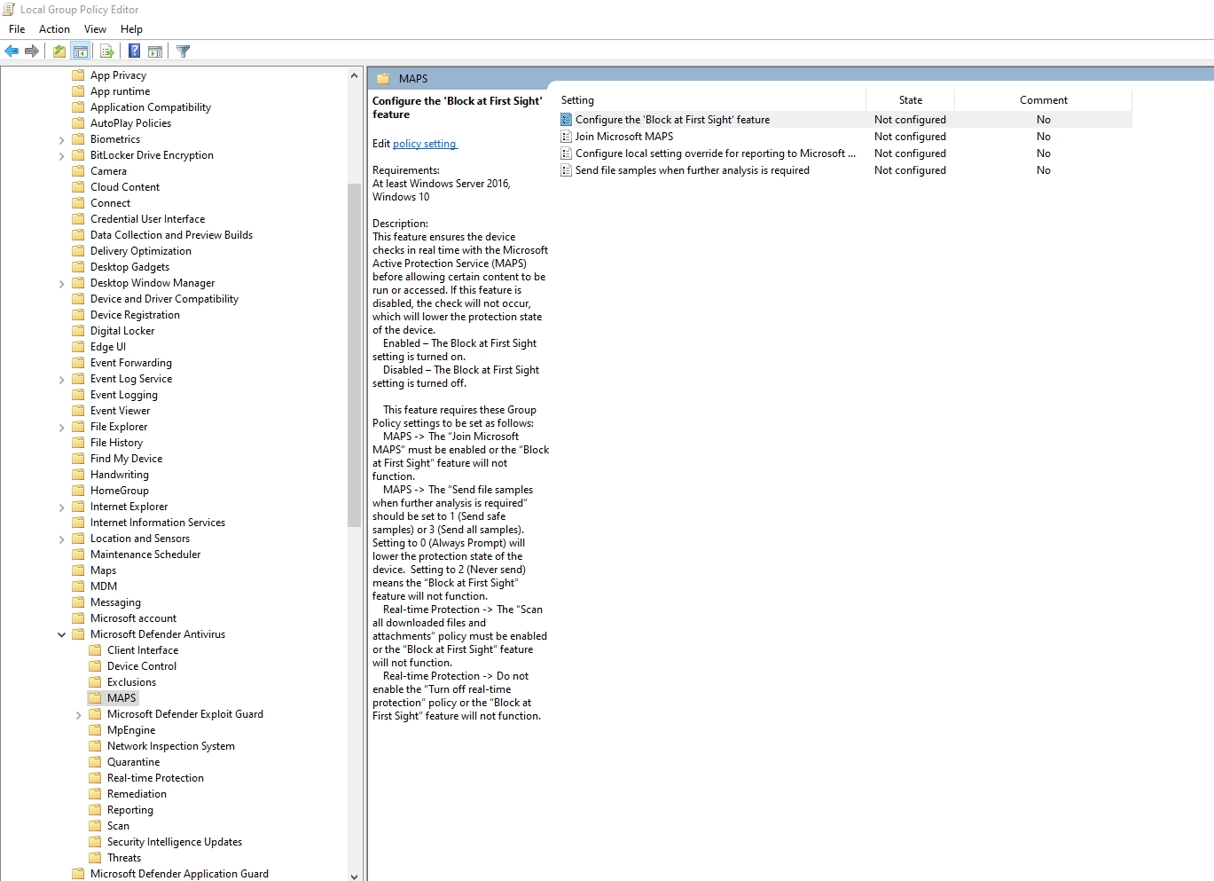 Blocking Malware: How to Configure Block at First Sight