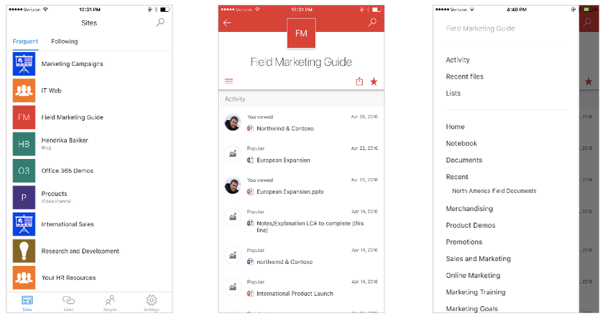 SharePoint mobile app for iOS now available