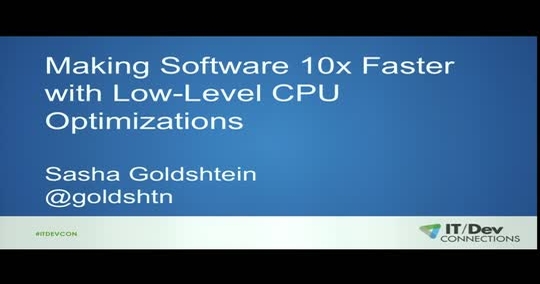 Making Software 10x Faster with Low-Level CPU Optimizations