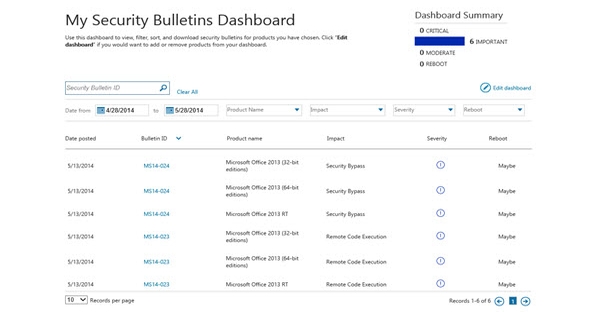 Microsoft Introduces myBulletins, a Security Bulletin Customization ...
