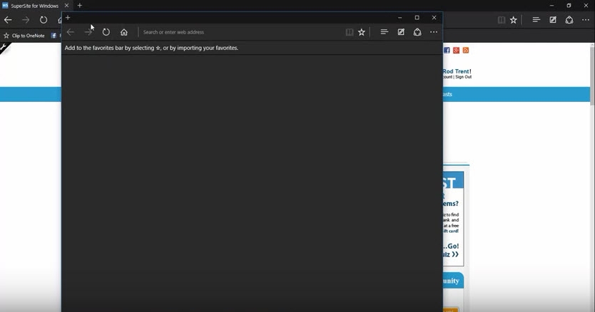 How To: Make Microsoft Edge Lock-up with Multiple Monitor Setups