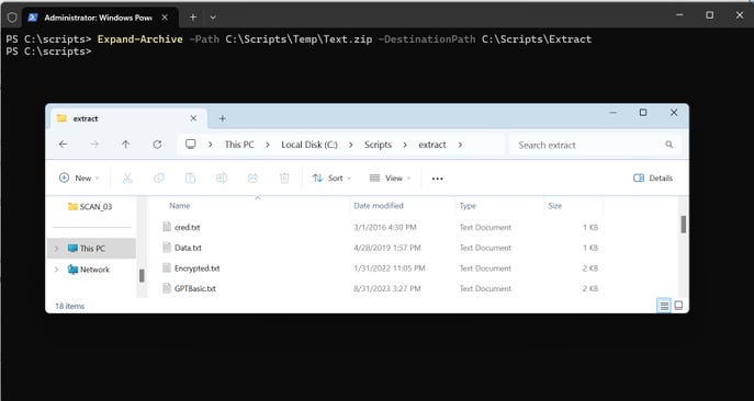 Optimize Powershell Zip Handling With 7 Zip Module