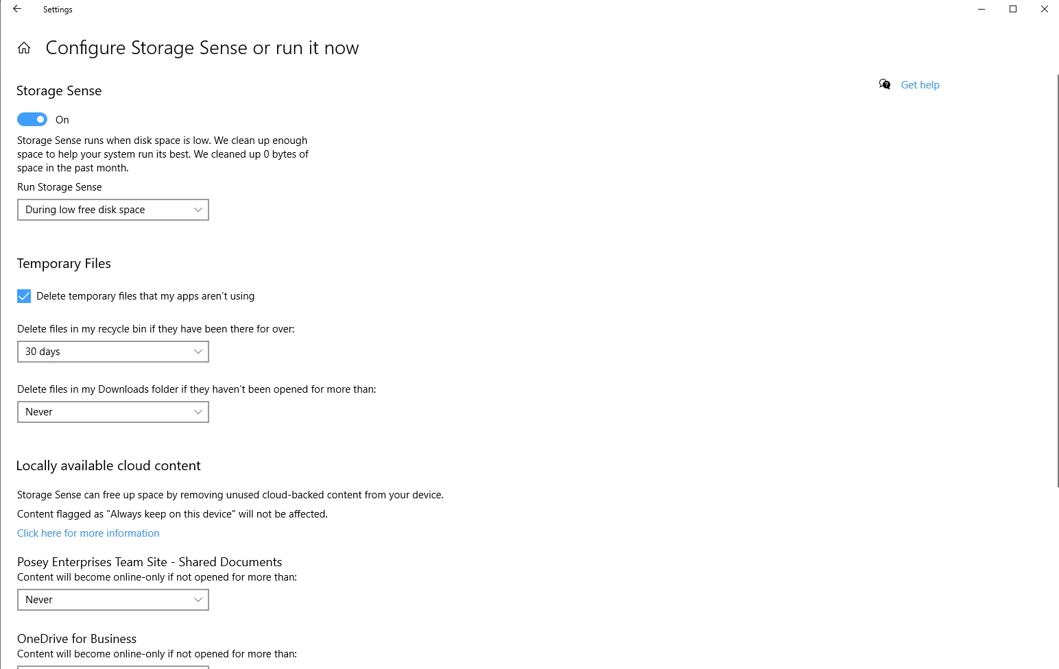 How to Use Group Policy to Automate Windows Storage Sense
