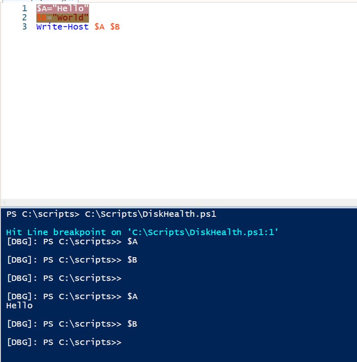 Debugging Scripts in PowerShell: Breakpoints and Stepping Debugging Scripts in PowerShell: Breakpoints and Stepping