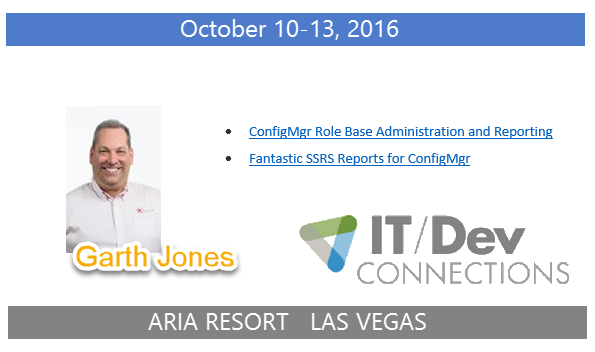 IT/Dev Connections 2016 Speaker Highlight: Garth Jones