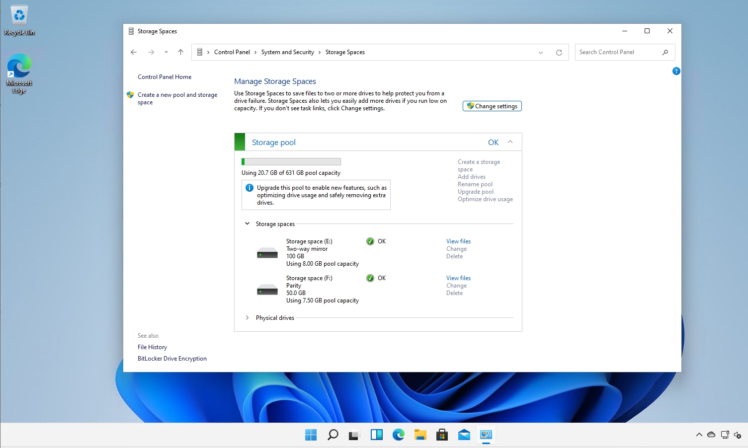 How Do Storage Spaces in Windows 10 and Windows 11 Differ?