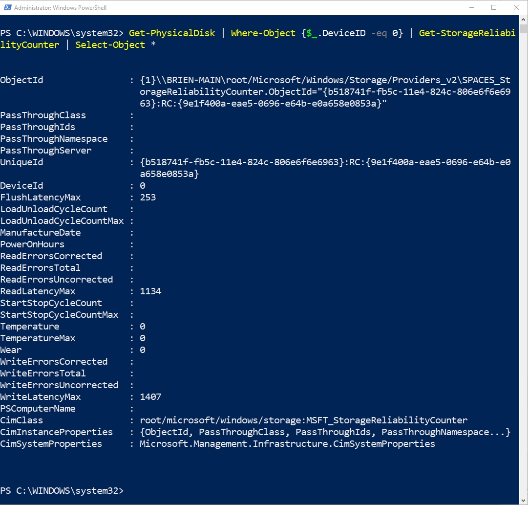 How To Assess SSD Health in PowerShell