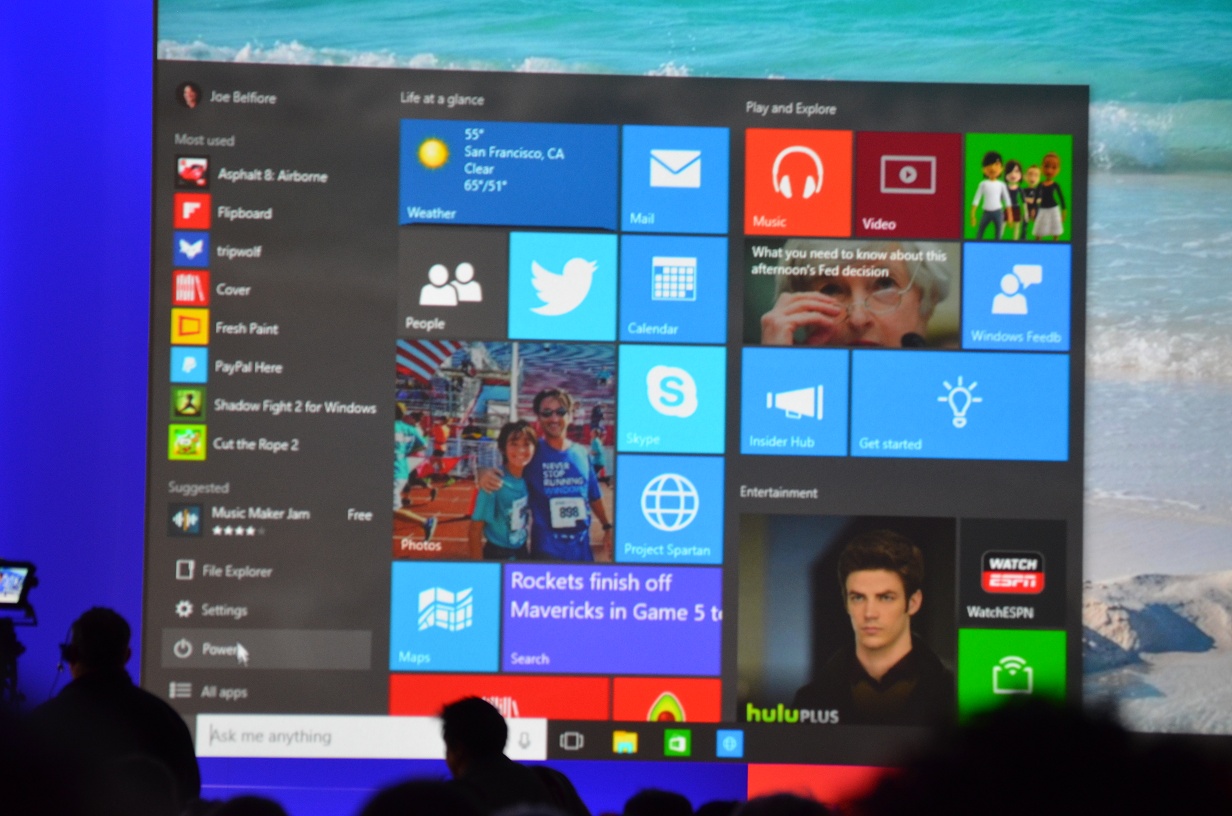 Windows 10 build 10074 released to Fast and Slow Ring Insiders
