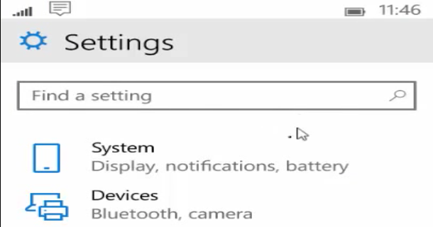 Windows Phone build 10069 using mouse and keyboard